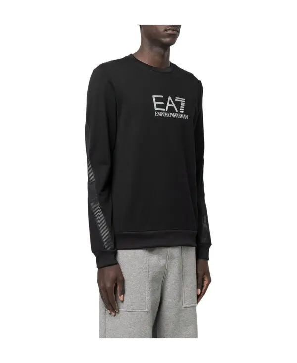 EA7 Logo Print Sweatshirt