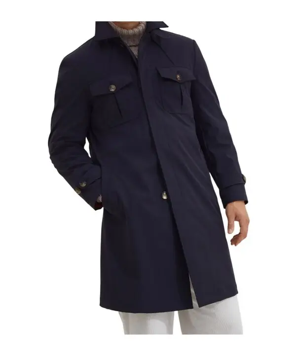 Brunello Cucinelli Four-pocket Redingote