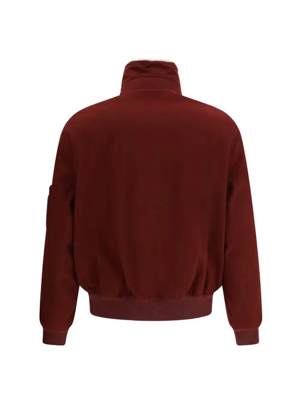 Brunello Cucinelli Sherpa-collar Bomber Jacket