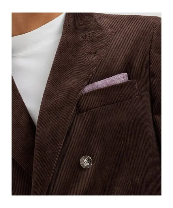 Brunello Cucinelli Mélange Square Scarf - Blueberry