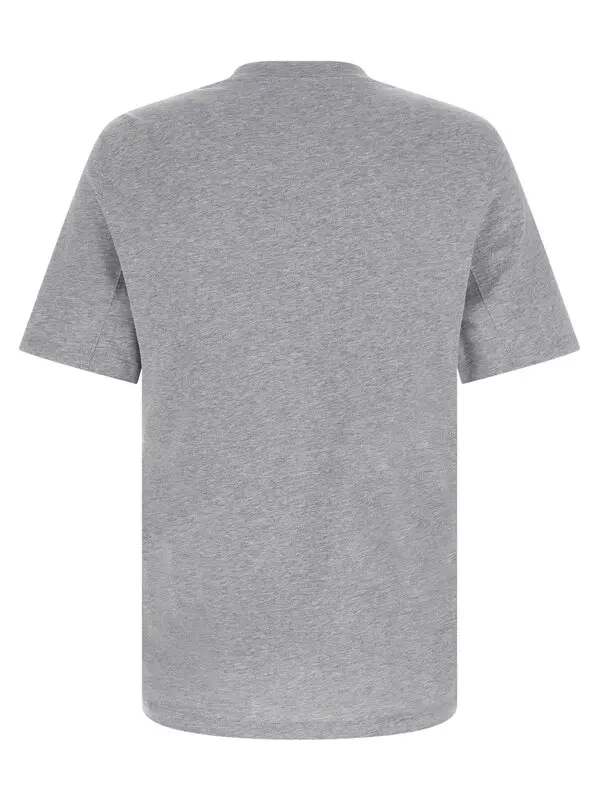Brunello Cucinelli Logo Printed Crewneck T-shirt