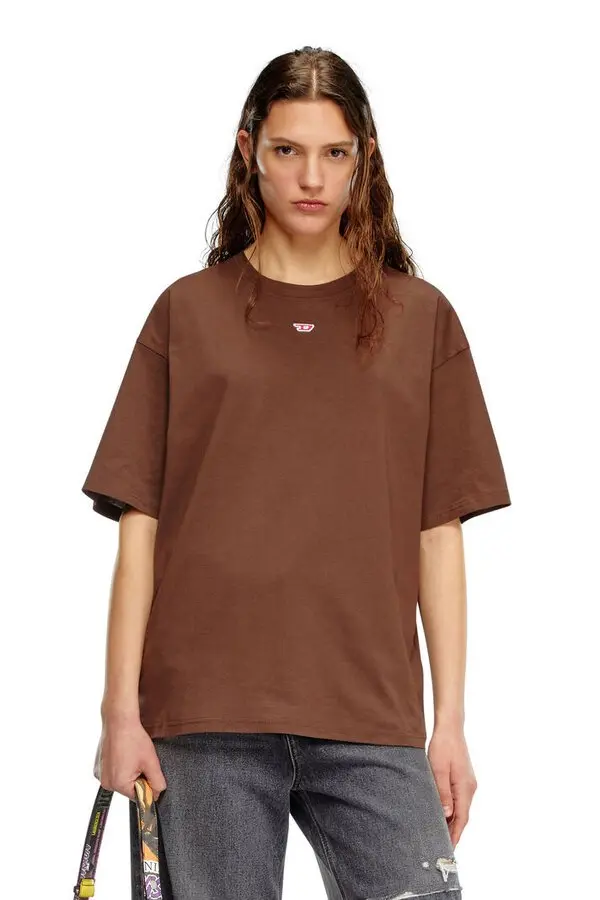 DIESEL® T-boxt-d Crewneck T-shirt - Brown