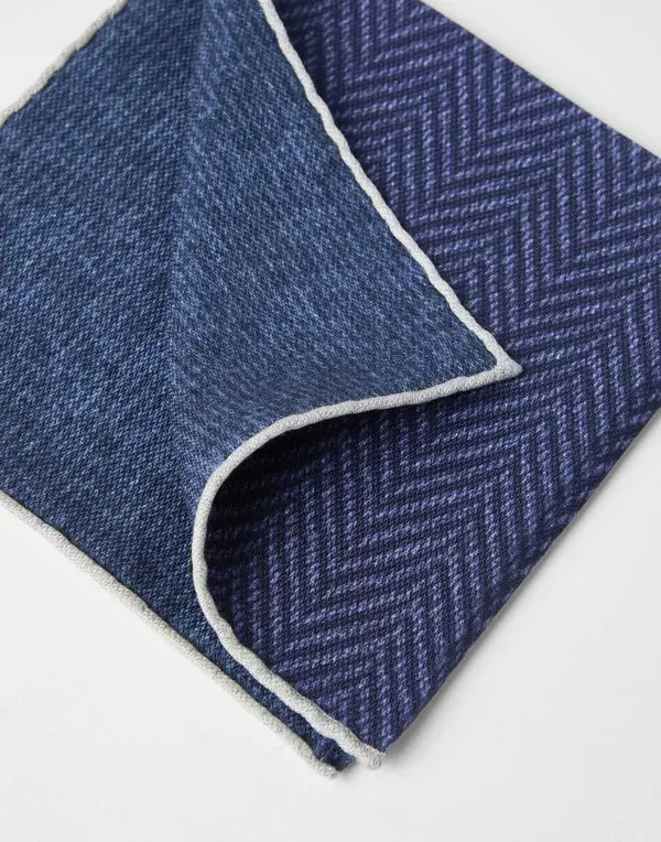 Brunello Cucinelli Silk Pocket Square