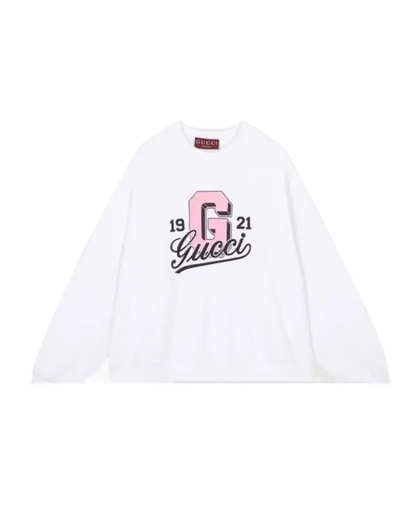 Gucci Long Sleeve Sweatshirt - White