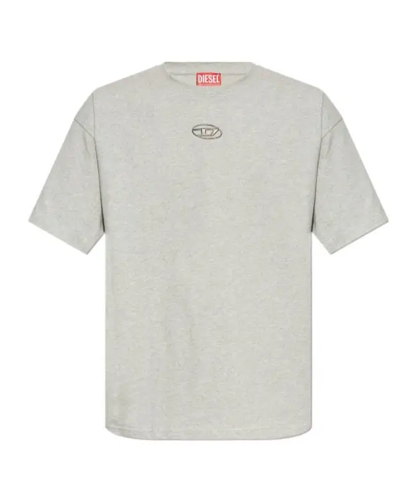 DIESEL® T-boxt-s5 Logo Plaque T-shirt - Grey