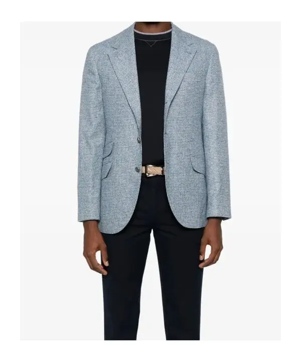 Brunello Cucinelli Checked Blazer