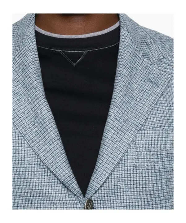 Brunello Cucinelli Checked Blazer