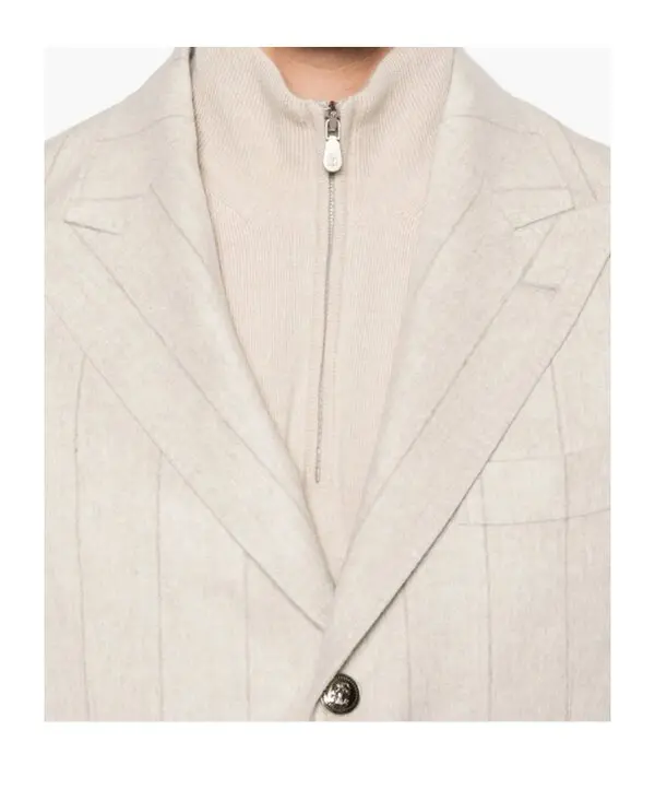 Brunello Cucinelli Pinstripe Blazer