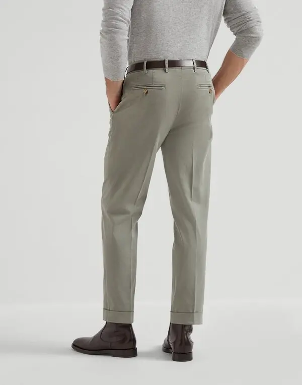 Brunello Cucinelli Cropped Chino Trousers - No