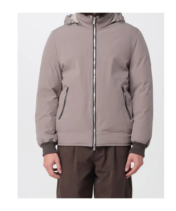 Brunello Cucinelli Shearling Collar Bomber Jacket - Cgz67