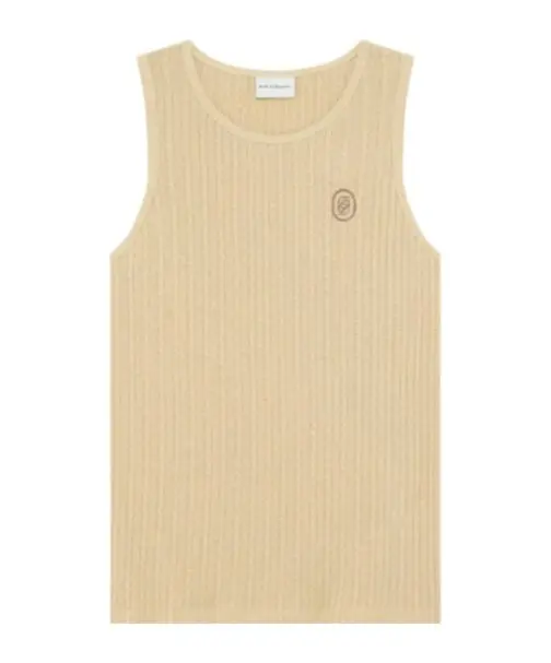 Drole De Monsieur Heren Le Debardeur D Miroir - Beige