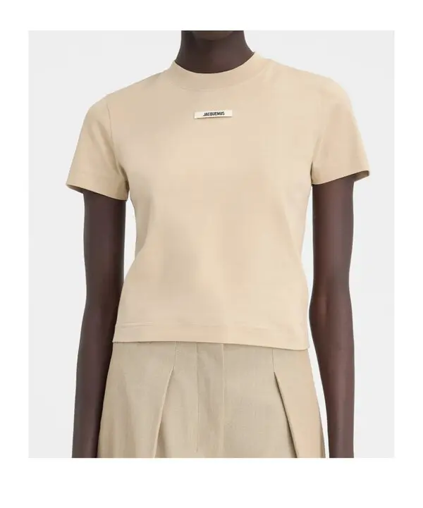 Jacquemus Grosgrain Logo T-shirt