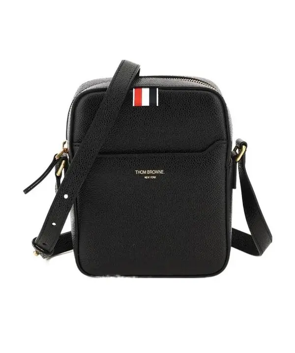 Thom Browne Grosgrain-tab Camera Bag - Black