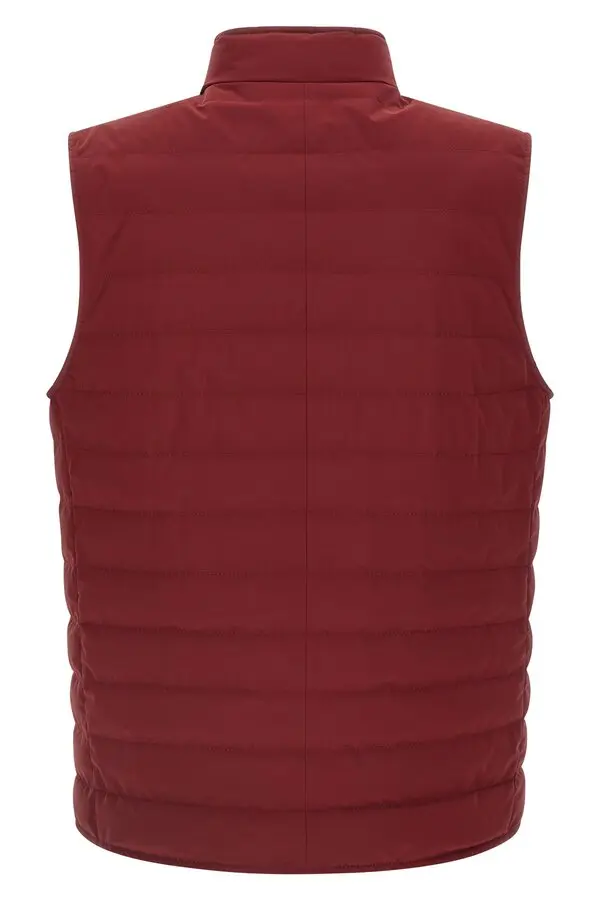 Brunello Cucinelli High-neck Quilted Gilet