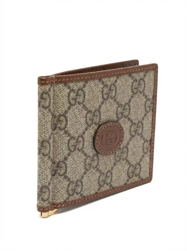 Gucci Gg-canvas Bi-fold Wallet - Multicolor