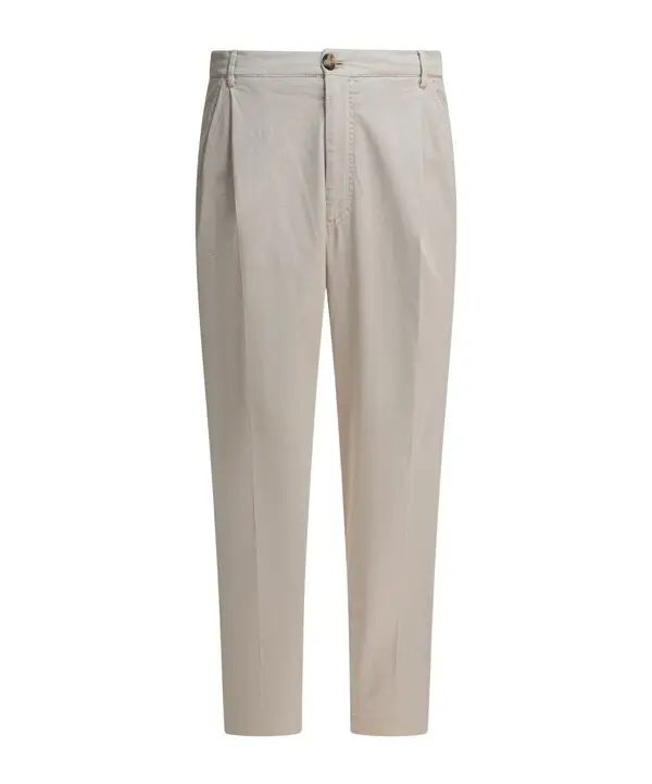 Brunello Cucinelli Pleated Trousers - Beige