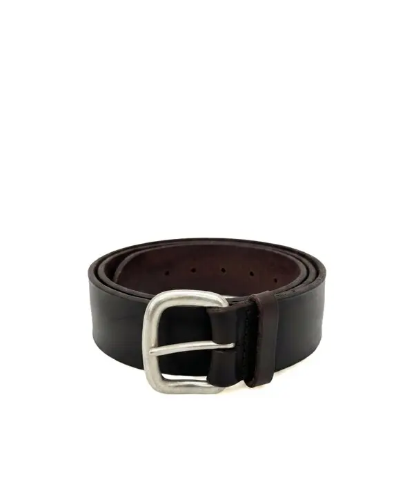 Orciani Leather Belt With Metal Buckle - No