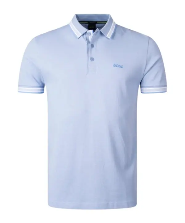 Hugo Boss Paddy Polo Shirt - Light Blue