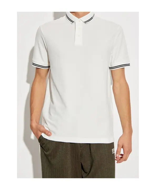 Emporio Armani Striped Edge Polo Shirt