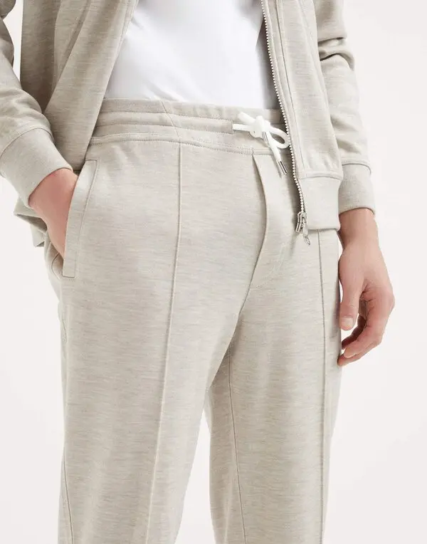 Brunello Cucinelli Drawstring Straight-leg Trousers