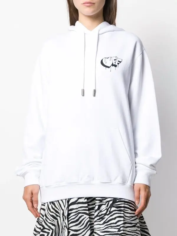 Off-White Logo Printed Sweater