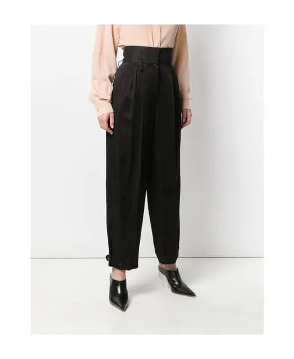 Givenchy High-waisted Satin Trousers