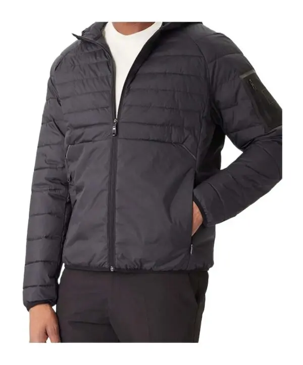 Hugo Boss Hooded Zip-up Jacket - Dark Blue
