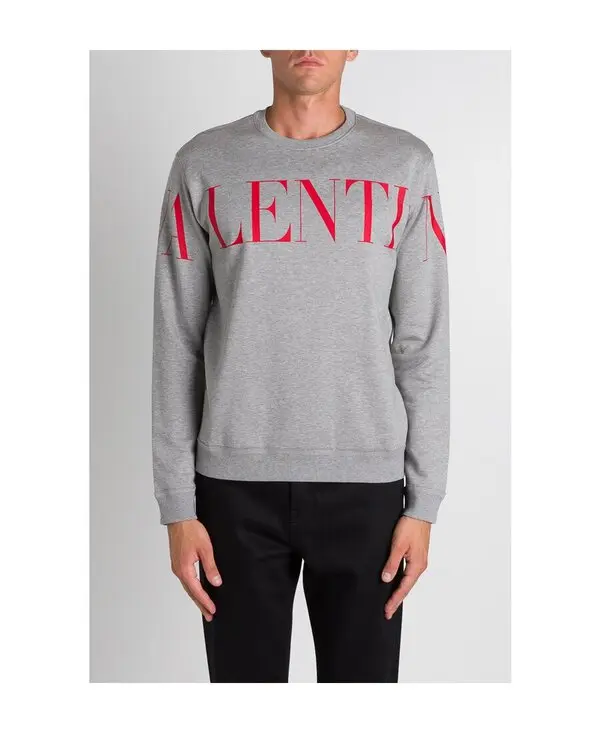 Valentino Garavani Logo-print Crewneck Sweatshirt
