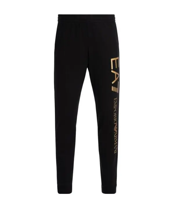 Emporio Armani Logo-print Cotton Track Trousers