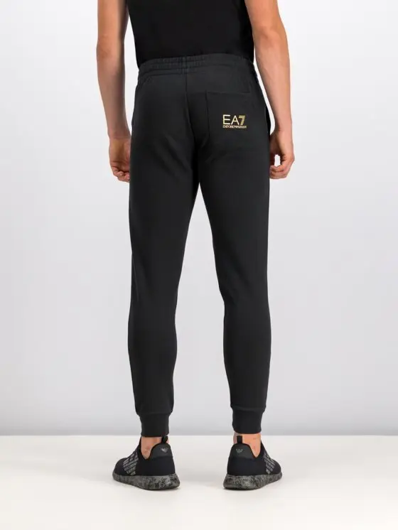 Emporio Armani Logo-print Cotton Track Trousers