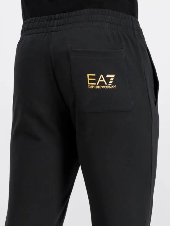 Emporio Armani Logo-print Cotton Track Trousers