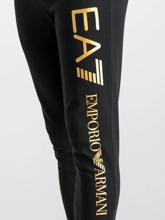 Emporio Armani Logo-print Cotton Track Trousers