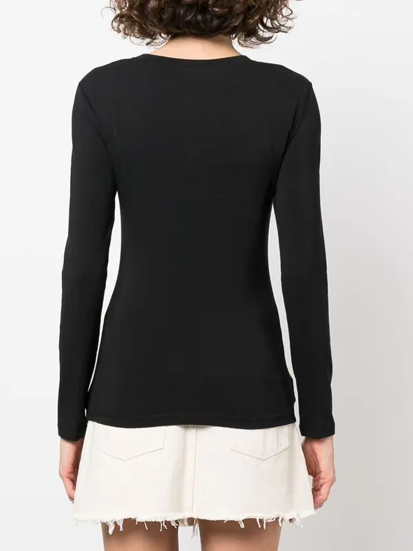 Moschino Detail Long Sleeve T-shirt