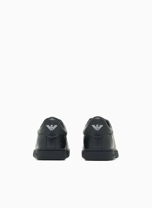 EA7 Logo Detail Lace-up Sneakers