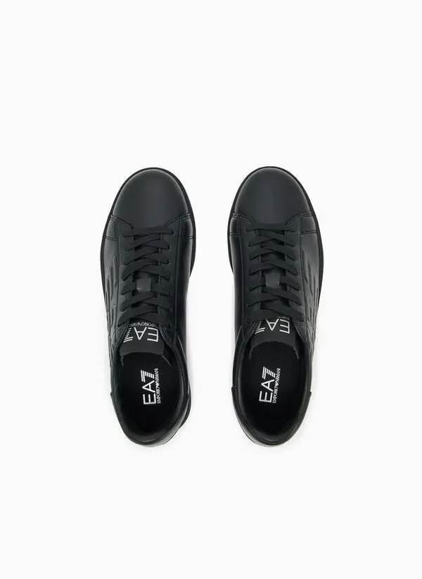 EA7 Logo Detail Lace-up Sneakers