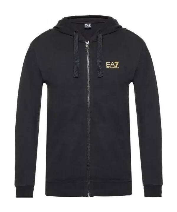 EA7 Printed Logo Hoodie