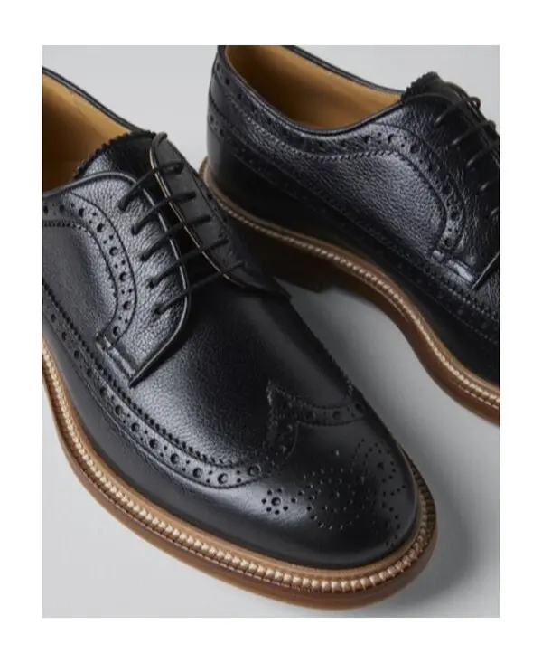 Brunello Cucinelli Lace-up Leather Brogues