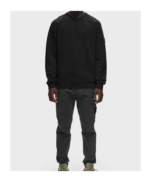 Stone Island Compass Patch Crewneck Sweatshirt
