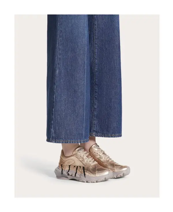 Valentino Garavani Vltn Round-head Lacing Casual Sneakers