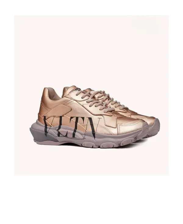 Valentino Garavani Vltn Round-head Lacing Casual Sneakers