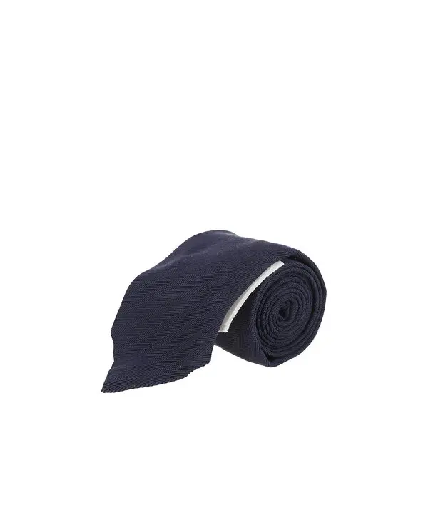 Brunello Cucinelli Chevron Tie