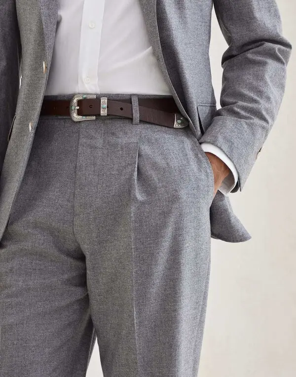 Brunello Cucinelli Flannel Trousers