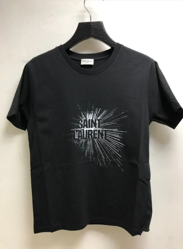 Saint Laurent Light Beam Logo T-shirt