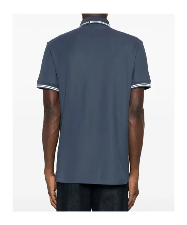 Emporio Armani Placed Logo Polo Shirt