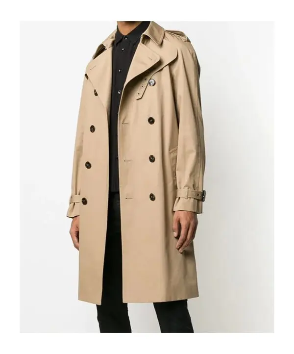 Saint Laurent Belted Trench Coat