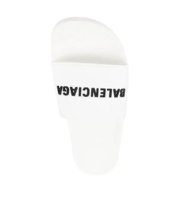 Balenciaga Sandali Da Piscina Pool Slide Da Donna In Bianco - White
