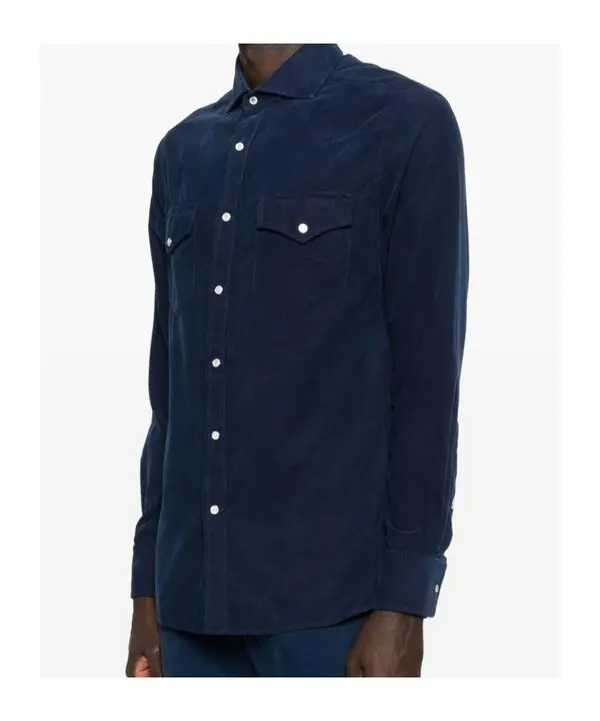 Brunello Cucinelli Long Sleeved Button-up Shirt