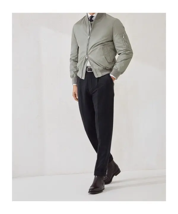 Brunello Cucinelli Zip-fastening Bomber Jacket