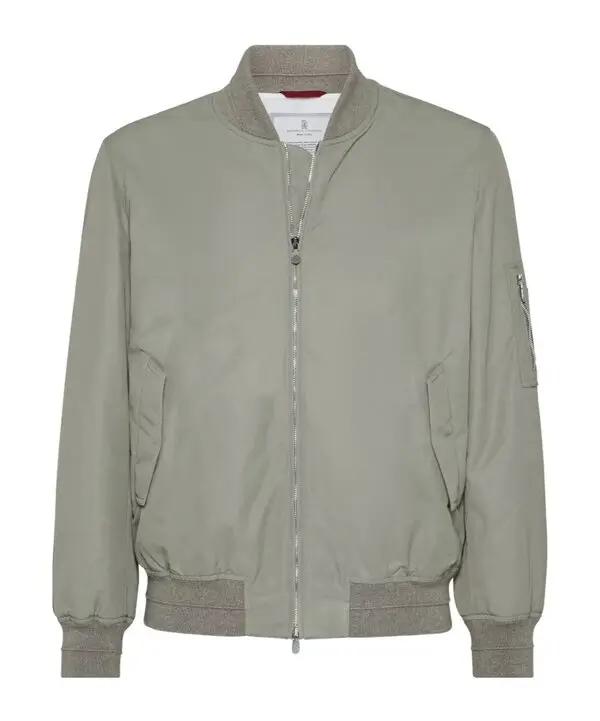 Brunello Cucinelli Zip-fastening Bomber Jacket