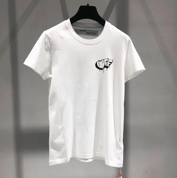 Off-White Letter Printed T-shirt